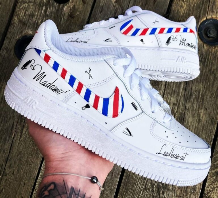 Custom "Barber style" - Labo Sneaker